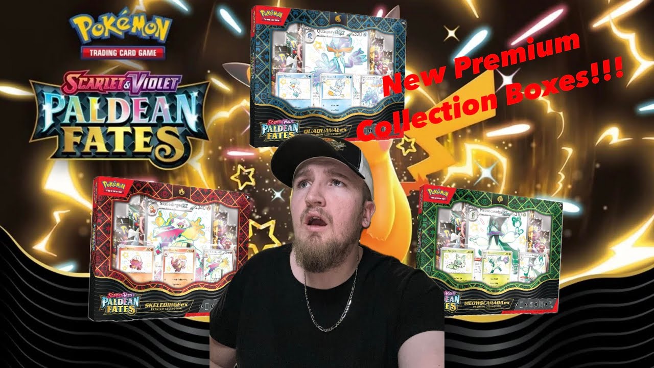 Unveiling the Paldean Fates: Premium Collection Boxes - EPIC Surprises ...