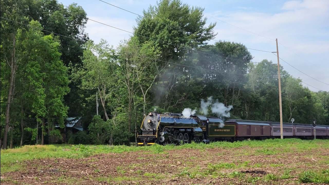 Reading & Northern Iron Horse Rambles with T-1 2102 July 2nd, 2022 ...