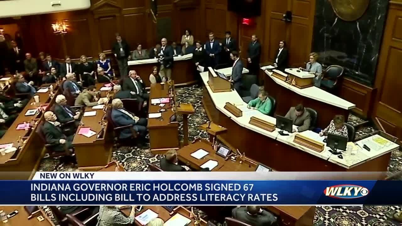 Gov. Holcomb signs 67 bills as 2024 Indiana legislative session ...