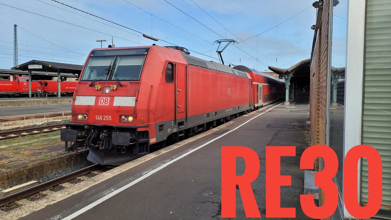 Mitfahrt RE 30 Von Kassel Hbf Bis Frankfurt (Main) Hbf - YouTube