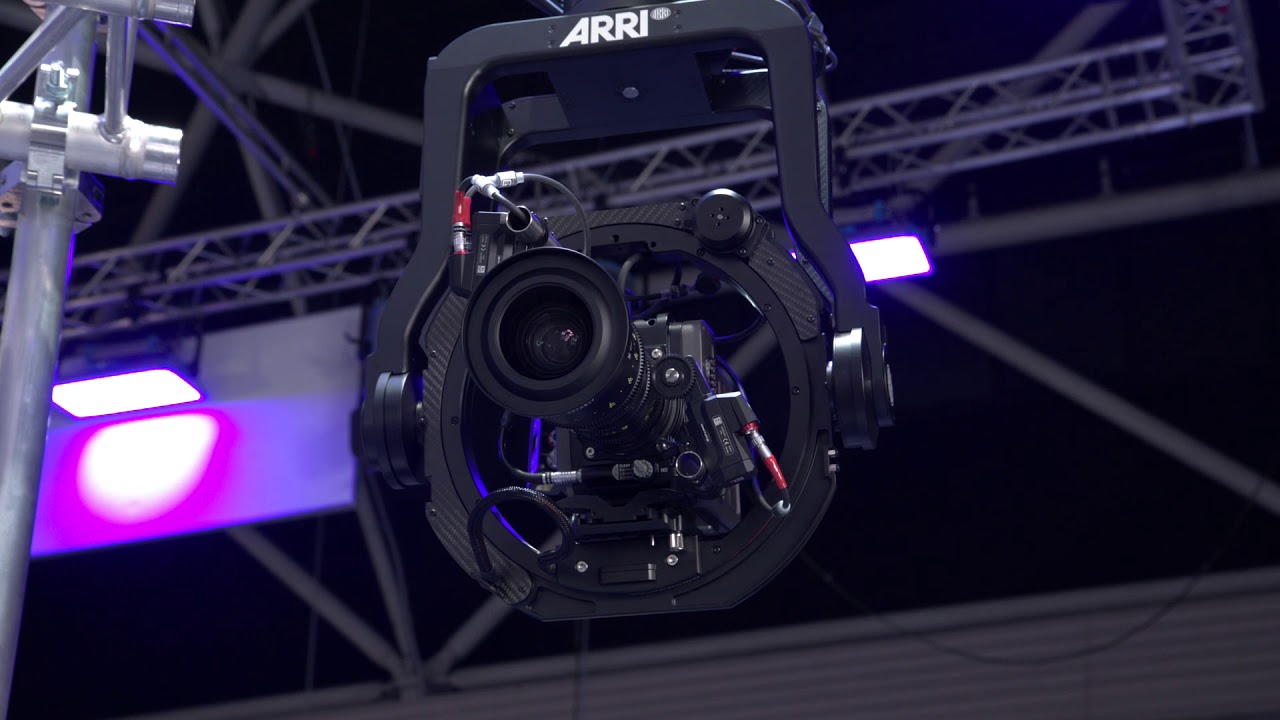ARRI SRH-3 stabilized remote head - Newsshooter at IBC 2017 - YouTube