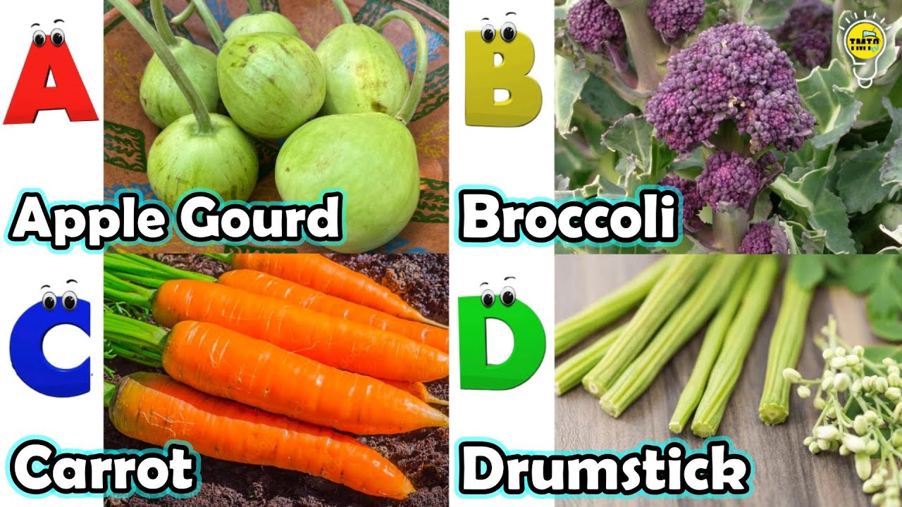 Vegetables ABC Song | Vegetables Alphabet Song | Phonics for Kids ...