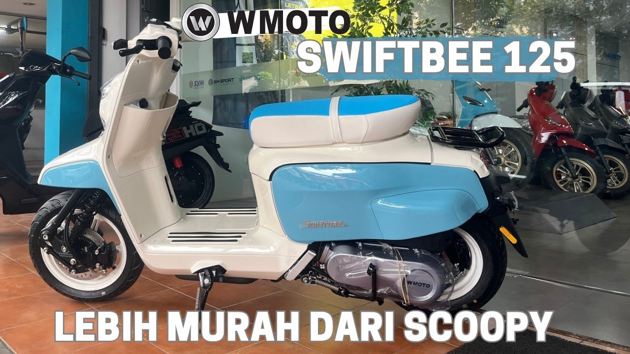 WMOTO SWIFTBEE 125 Bikin SCOOPY Dan Fazzio Ketinggalan? - YouTube