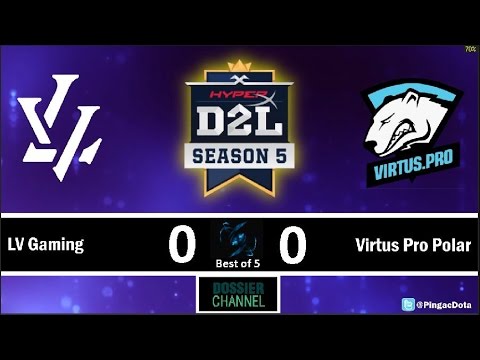 Dota2 - VP.Polar vs LV-Gaming [D2L#5] Caster Pingac - YouTube