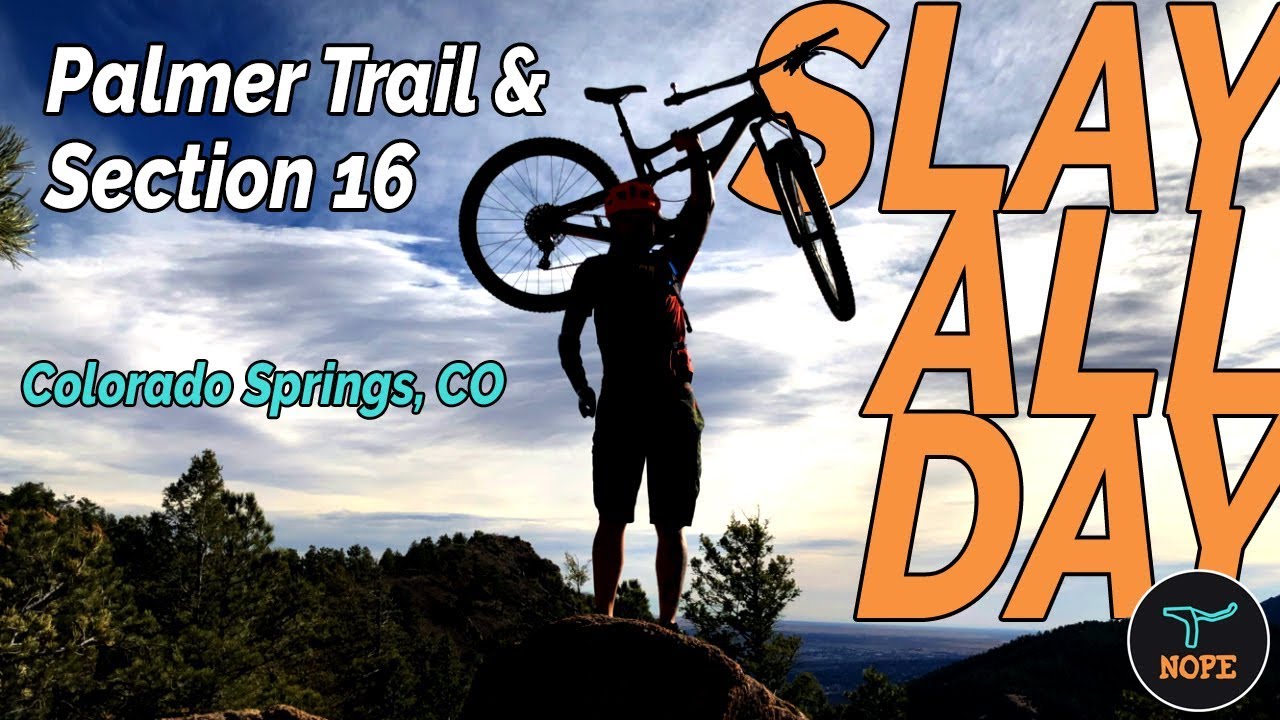 COLORADO CHUNK 🏞 Palmer Trail to Section 16 mountain bike ride in Red ...