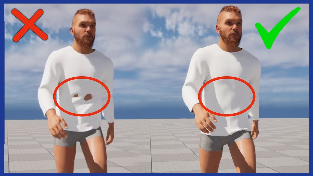 Best way to use Chaos Cloth: Kinematic Collider in Unreal Engine 5.4 ...
