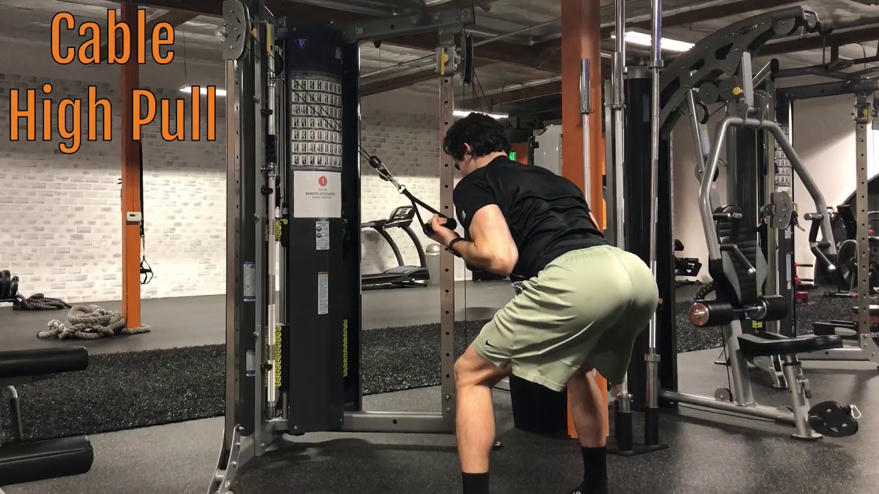 How-To: Cable High Pull - YouTube