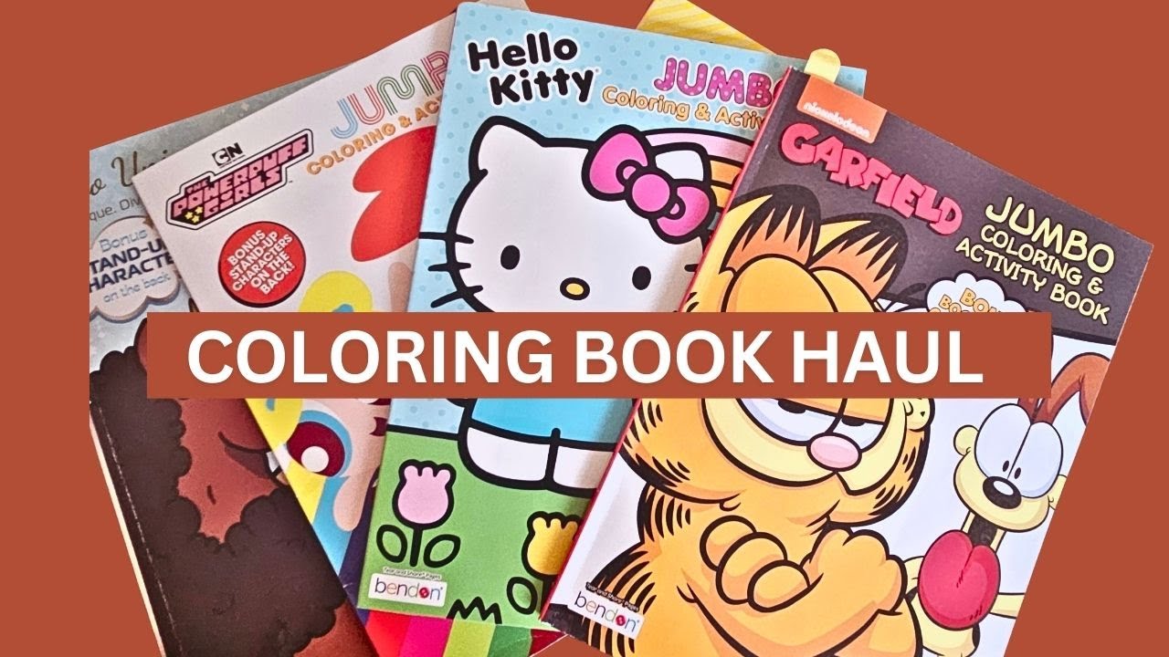 #flipthrough Let's Look Through These Easy To Color Coloring Books ...