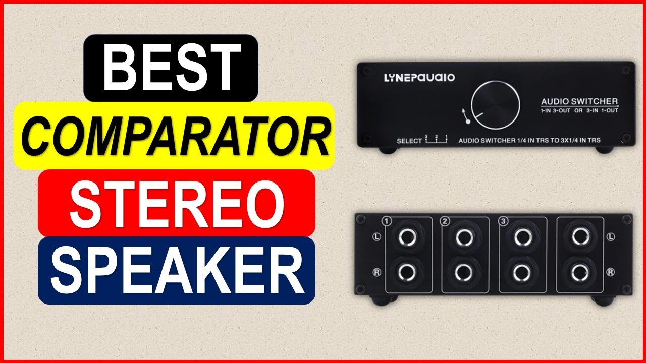 Top 5 Best Comparator Stereo Speaker in 2024 From AliExpress - YouTube