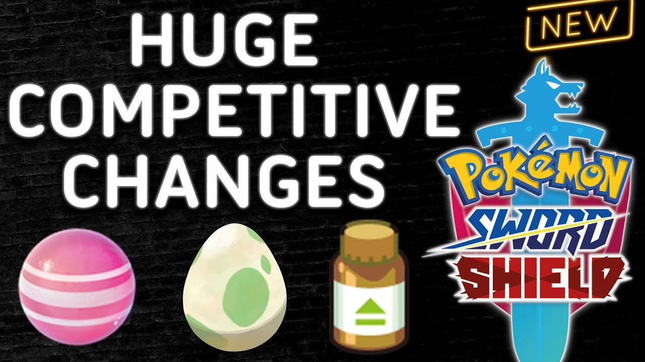HUGE CHANGES FOR COMPETITIVE POKEMON! NEW ITEMS & FEATURES! Pokemon ...