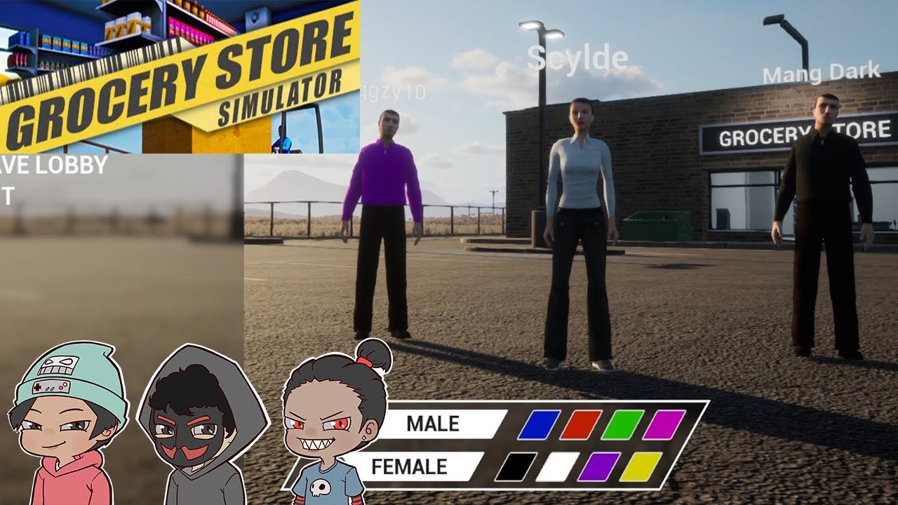 Grocery Store Simulator | PC | Multiplayer Gameplay - YouTube