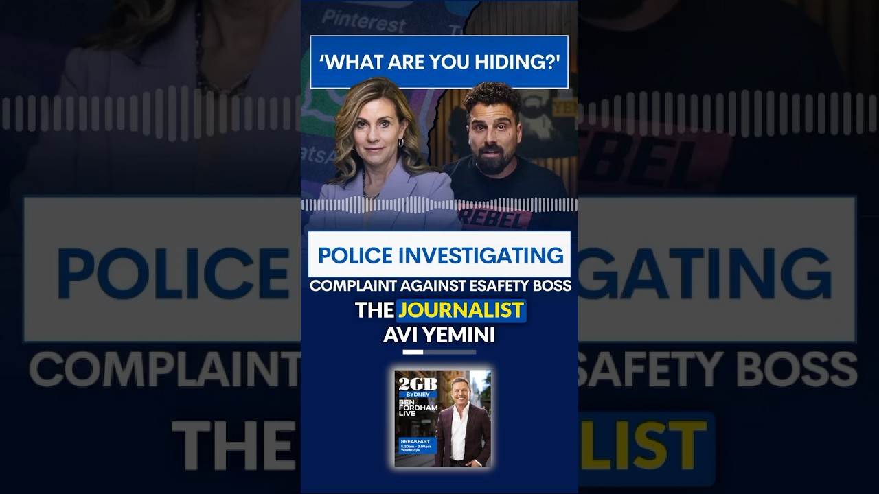 Police investigating complaint against eSafety boss - YouTube