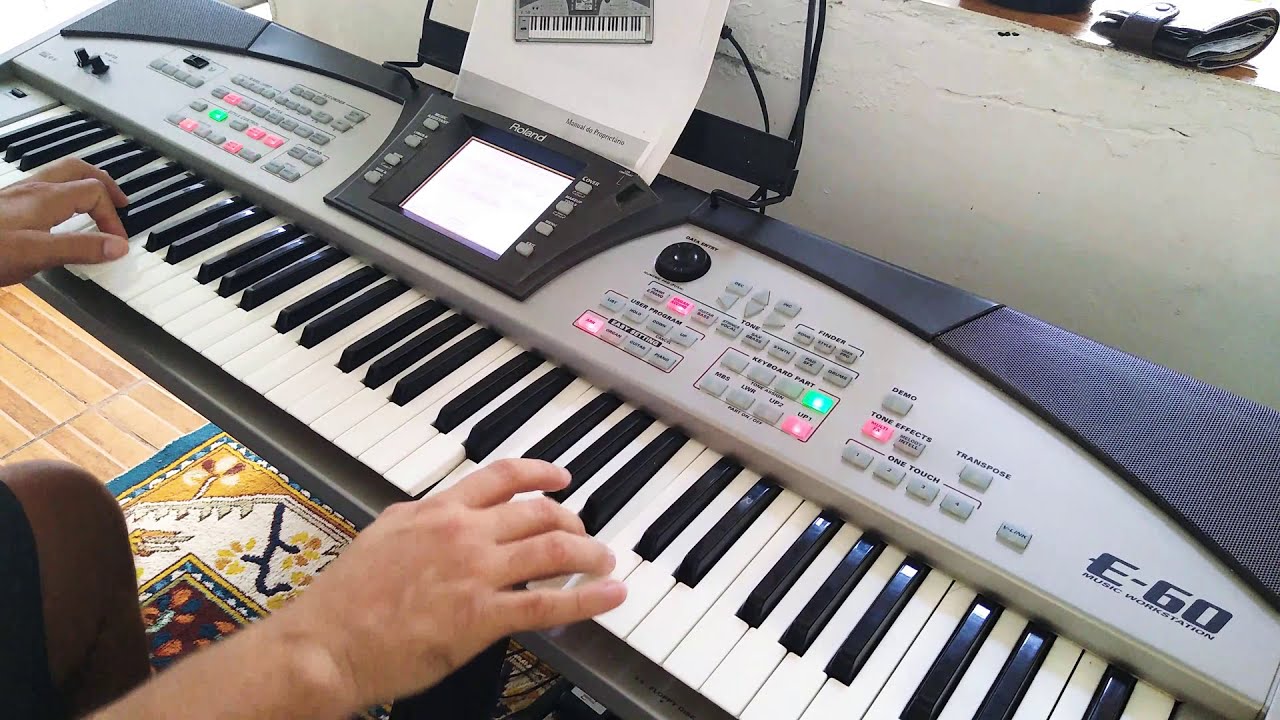 Demo Roland E 60 as Andorinhas voltaram - YouTube