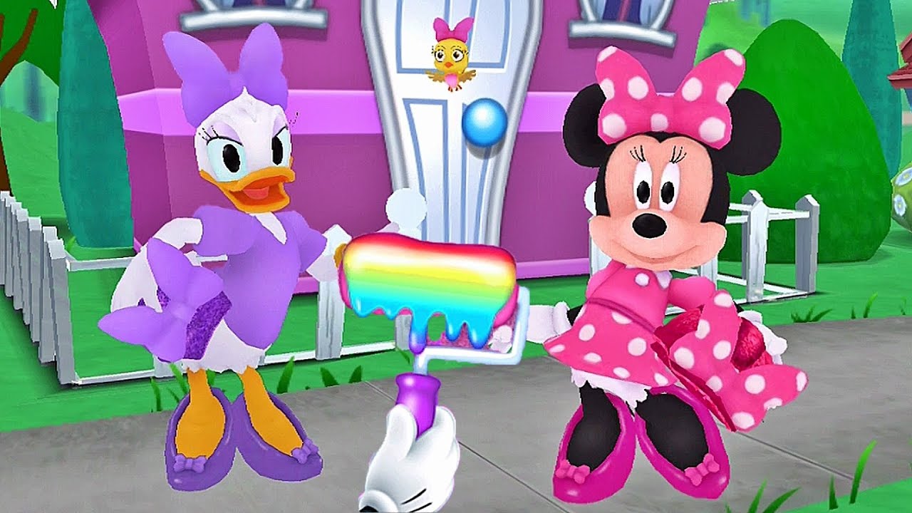 Minnie's Home Makeover 👷‍♀️ Disney Minnie Mouse & Daisy Duck Game for ...