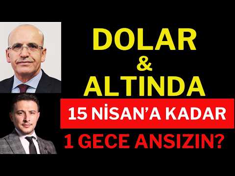 Dolarda 15 Nisan'a Kadar 1 Gece Ansızın Stresi..