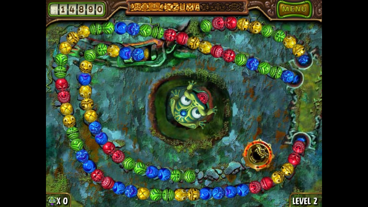 Game Over: Zuma's Revenge (Flash) - YouTube