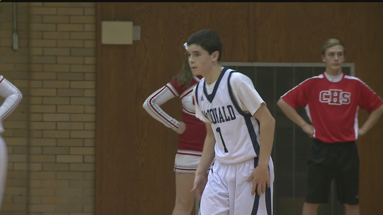 Rasile hits record 11 three's, McDonald scores record 123 - YouTube