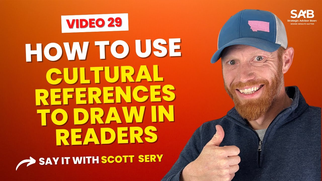 How to Use Cultural References to Draw in Readers - Say it With Scott ...
