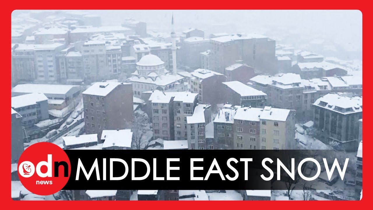 Middle East Covered in Exceptionally Rare Snow After Extreme Weather ...