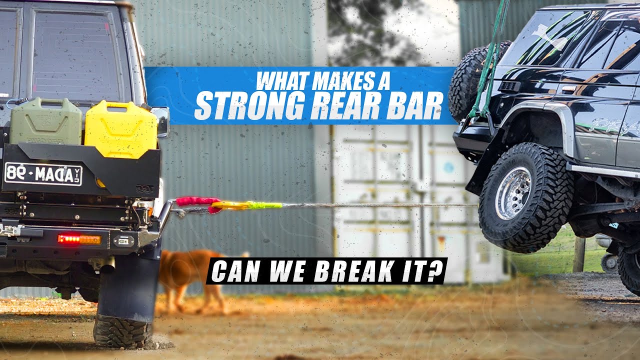 How To Choose The BEST REAR BAR For Your 4WD - YouTube