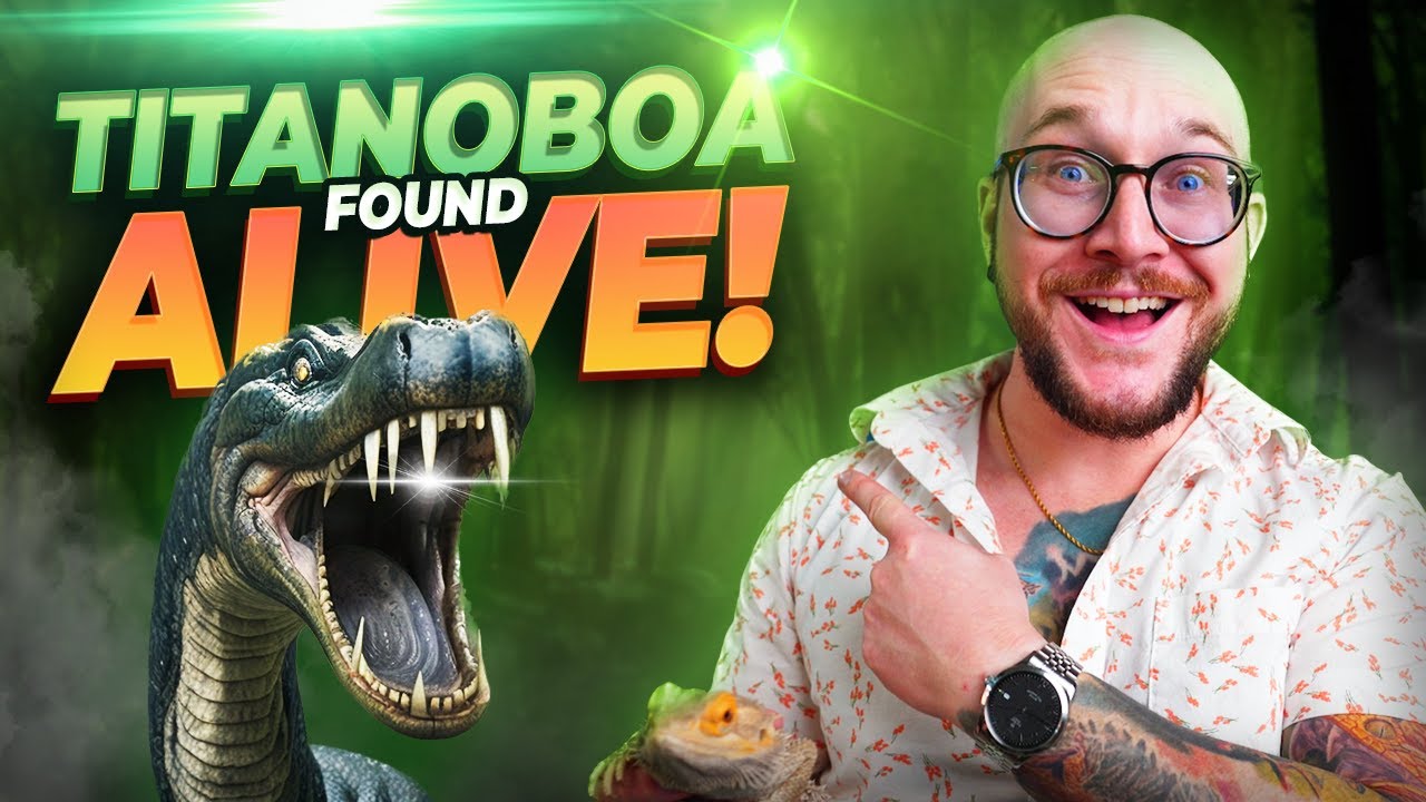 Titanoboa FOUND ALIVE? Also, Tasmanian Tigers aren't extinct? - YouTube