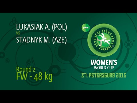 48 kg - Mariya STADNYK (AZE) df. Anna LUKASIAK (POL), 8-0