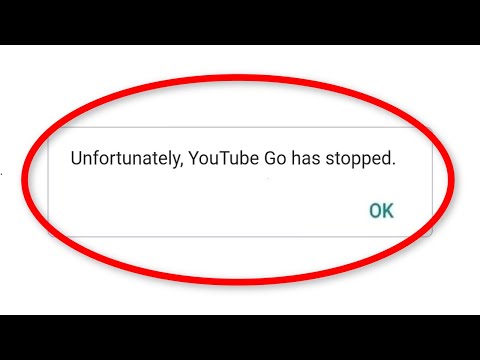 Fix Unfortunately Youtube Go Has Stopped Error Android || Fix Youtube Go Not Open Problem Android
