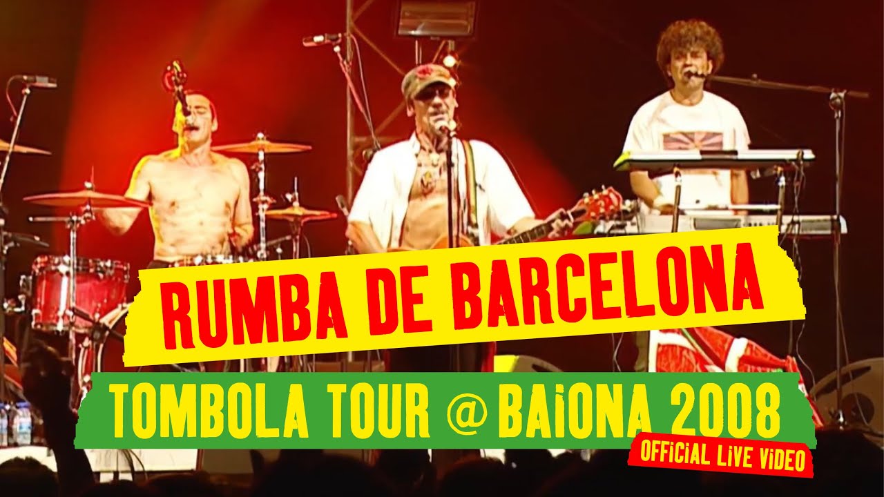 Manu Chao - Rumba De Barcelona / La Depedida / Mentira (Tombola Tour ...