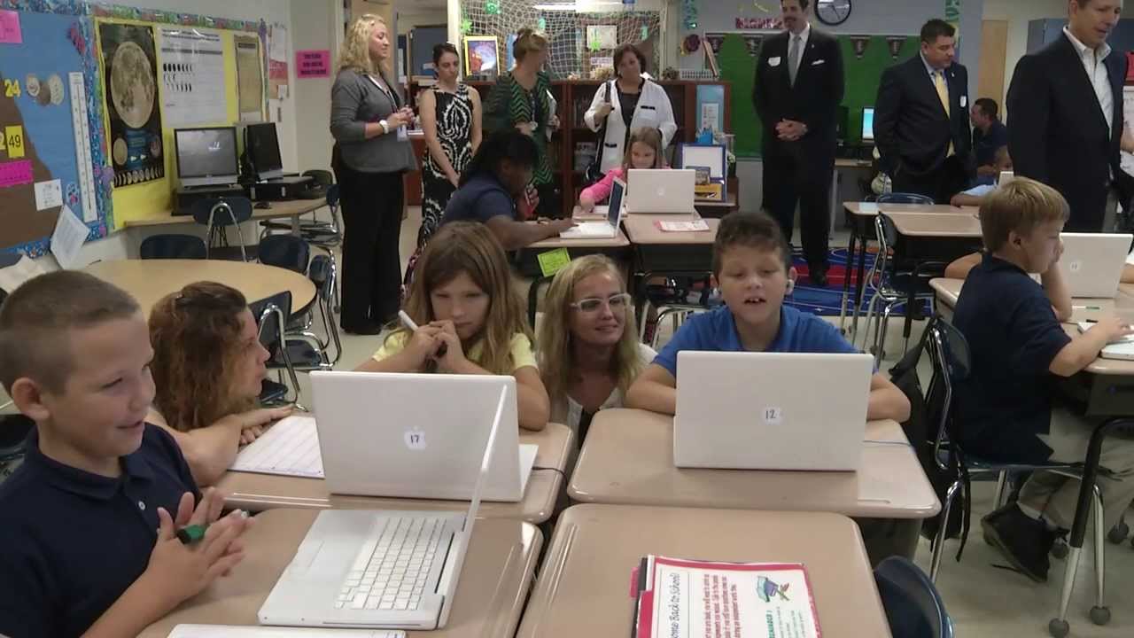 High Point Elementary Gets A Penguin...And A ST Math Grant - YouTube