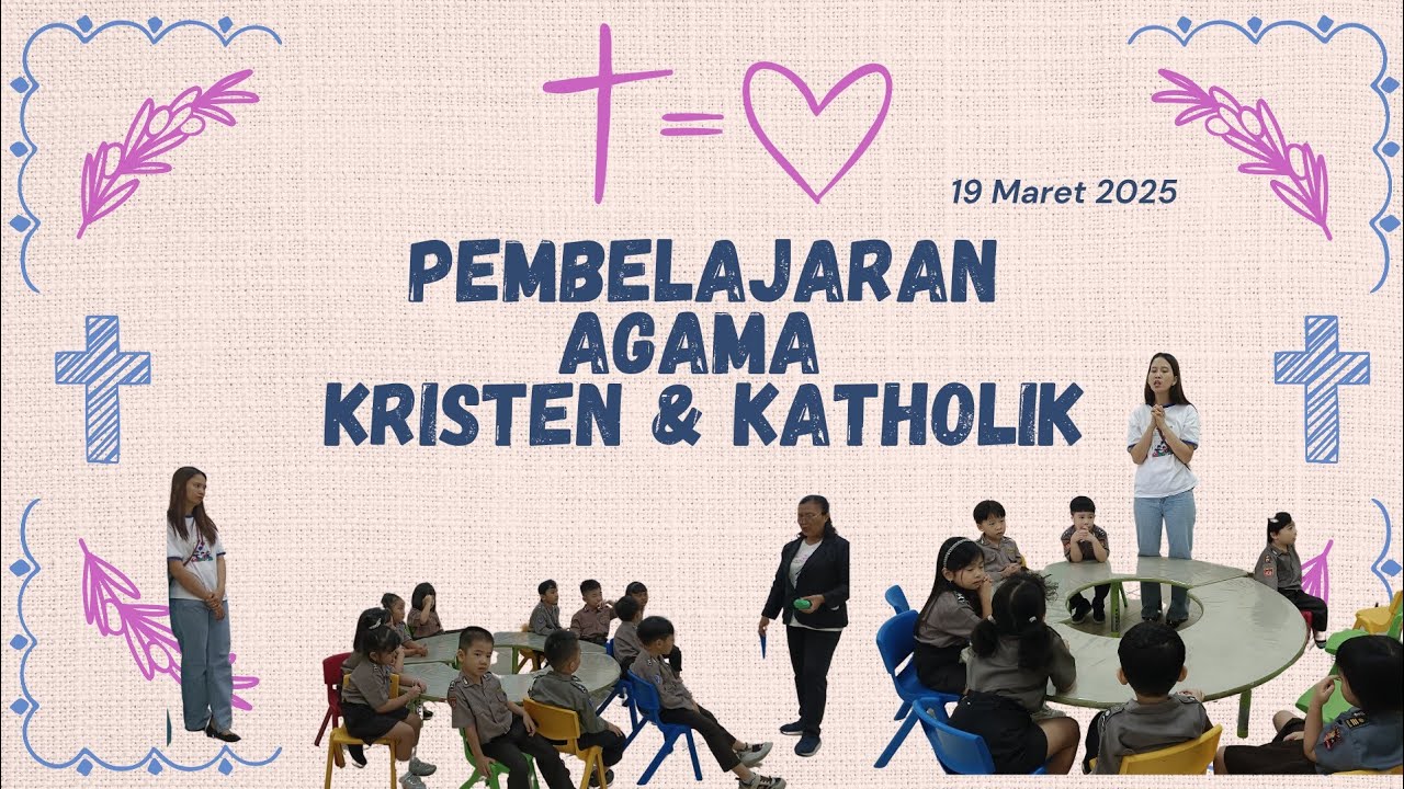Kegiatan Pembelajaran Agama Kristen & Katholik . Dengan Tema Mengampuni ...