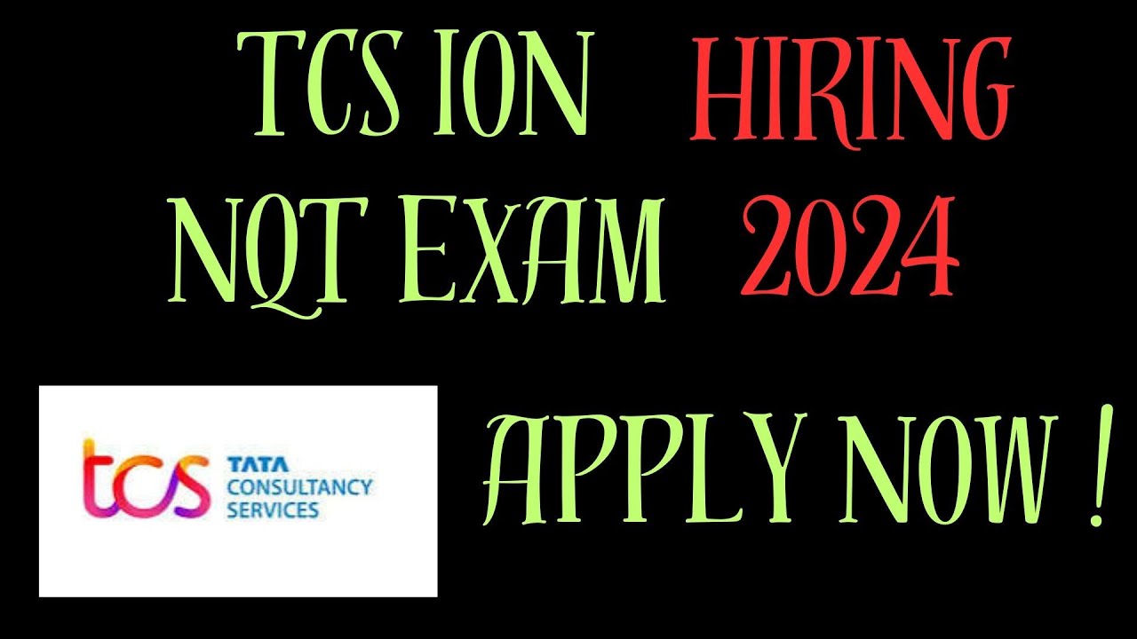 Tcs Ion Nqt Exam Itsourtime Tcsion Tcsnqt Youtube