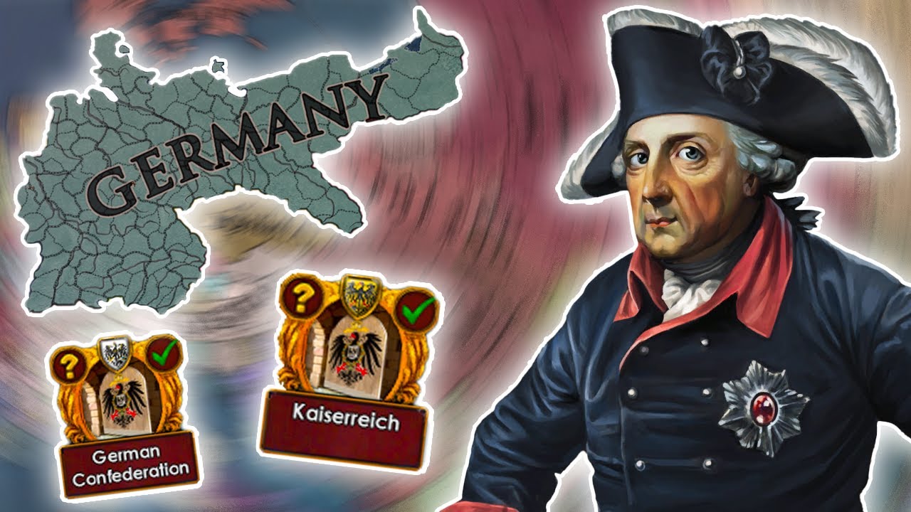 I Formed The GERMAN EMPIRE As PRUSSIA In EU4 - YouTube