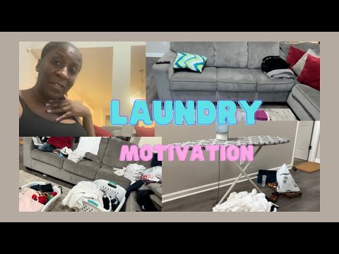 Laundry Motivation/Folding Clothes Get It Done!!! Mom of 6 #dil #home  #cleaning #organization