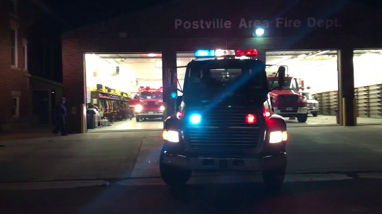 Postville Fire Dept. Responding - 11/29/17 - YouTube