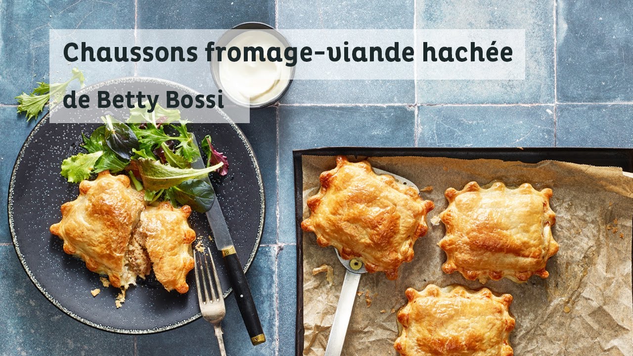 Chaussons fromage-viande hachée - recette de Betty Bossi - YouTube