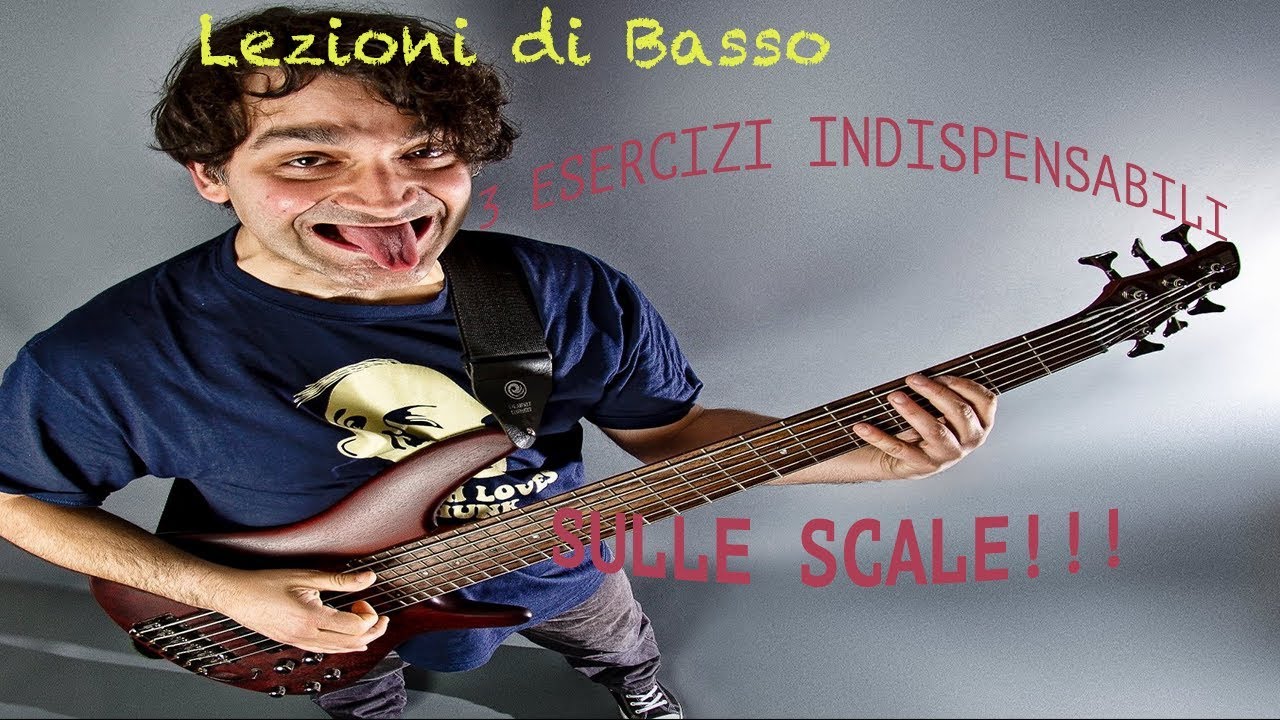 Lezione di basso n. 7: 3 esercizi indispensabili sulle scale! - YouTube