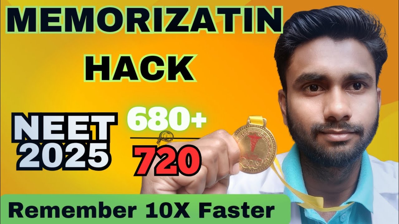 Memorization Hacks🤯 for NEET Aspirants|How To Memorize 10x Faster?💪| # ...