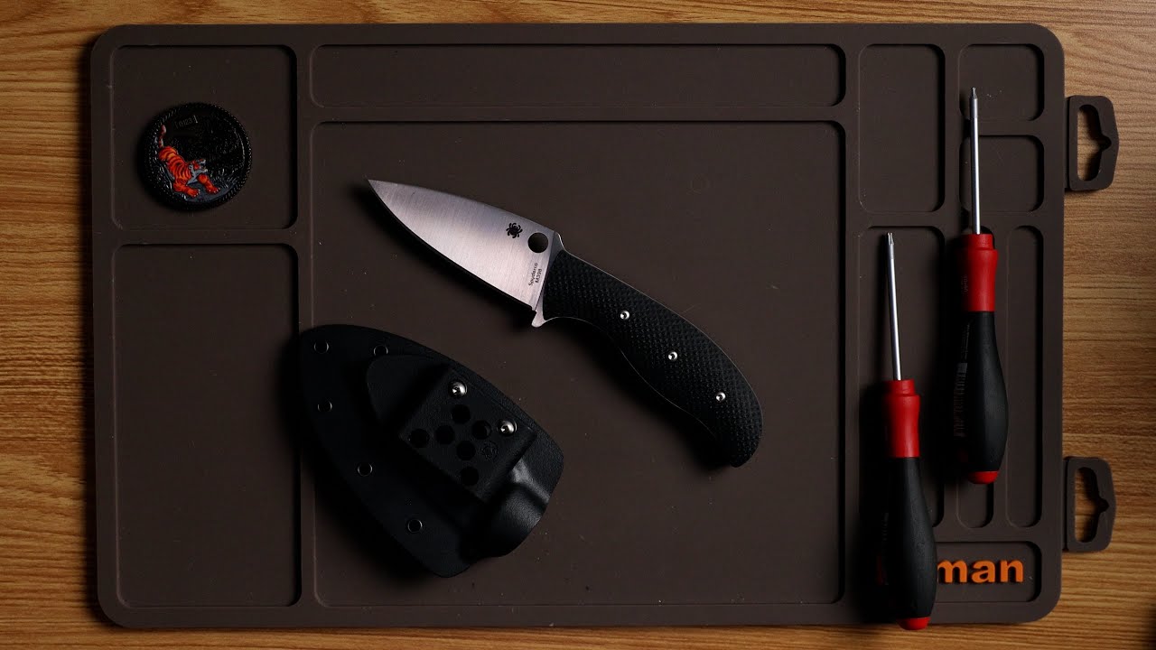 Spyderco Mule Team M398 - Assembly and Initial Impressions - YouTube