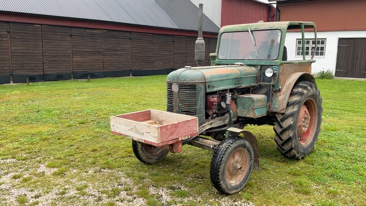 Köp Veterantraktor Volvo BM T230 Victor på Klaravik - YouTube