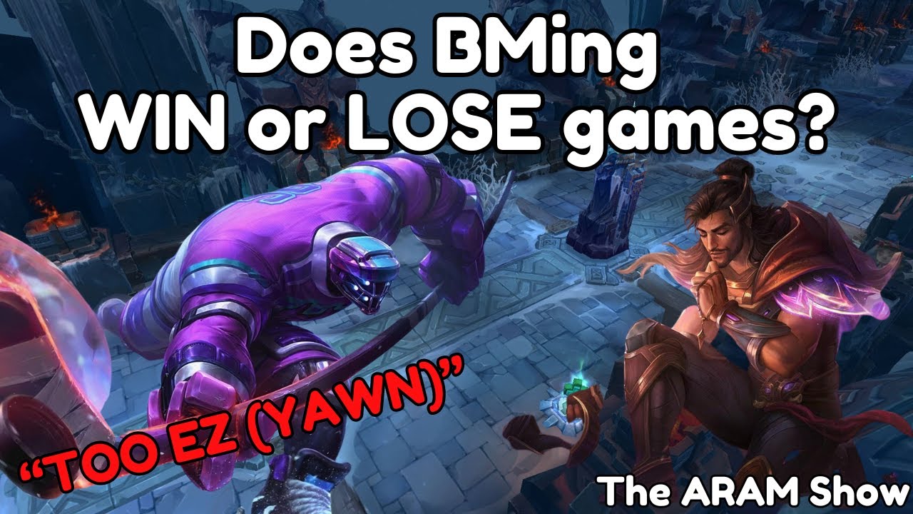 DOES BMing = WIN or LOSE game?! ARAM SUPERSTITIONS! - YouTube