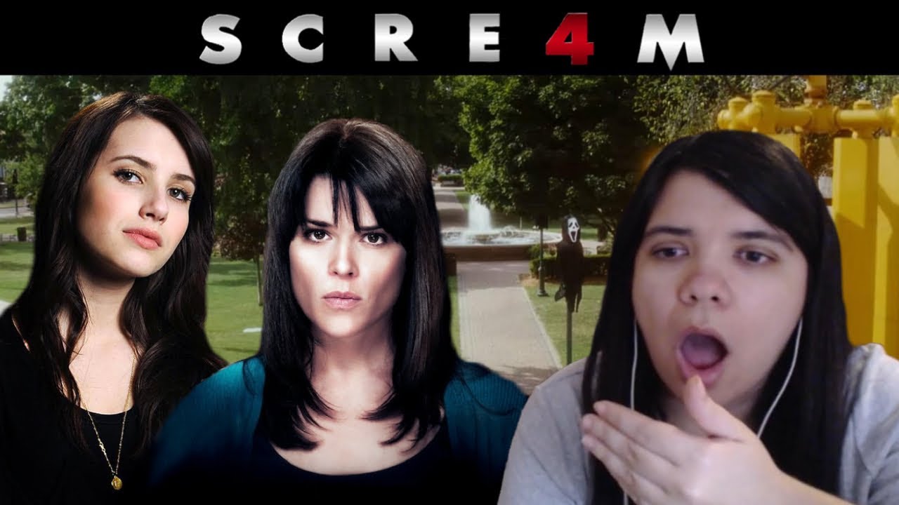 Watching SCREAM 4 for the first time! | Reaction & Commentary - YouTube