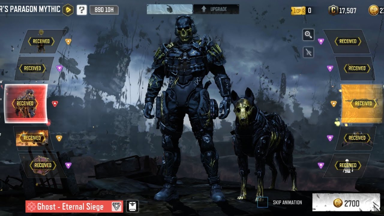 Ghost Eternal Siege and Yellow Jacket | Codm - YouTube