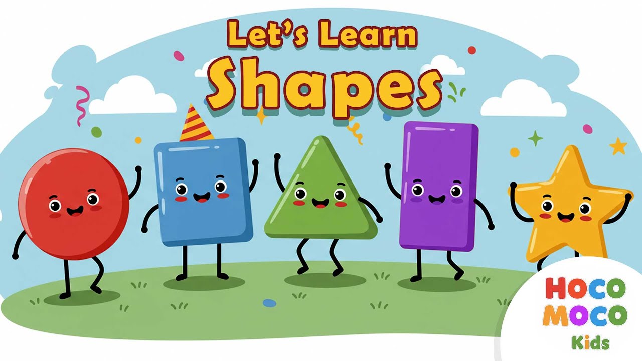 Get Ready to LEARN SHAPES with the Fun Shapes Song for Toddlers! - YouTube