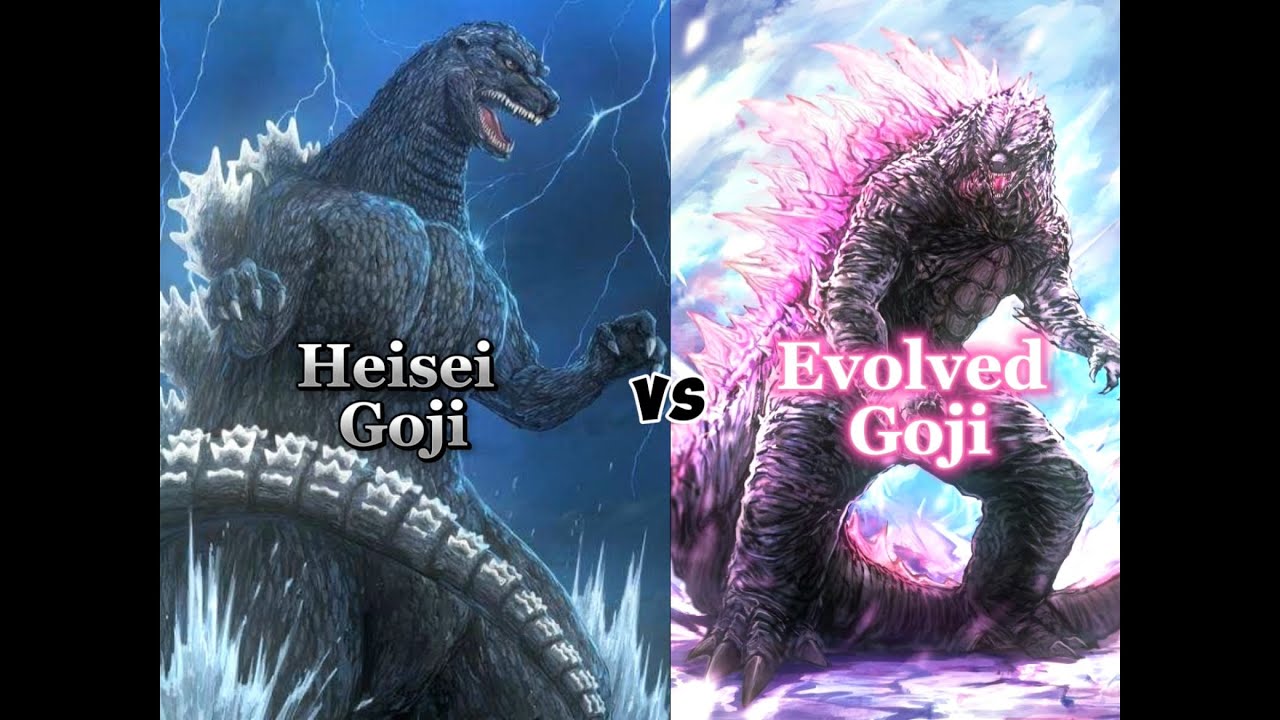 Heisei Goji vs. Evolved Goji | Who Is Strongest - YouTube