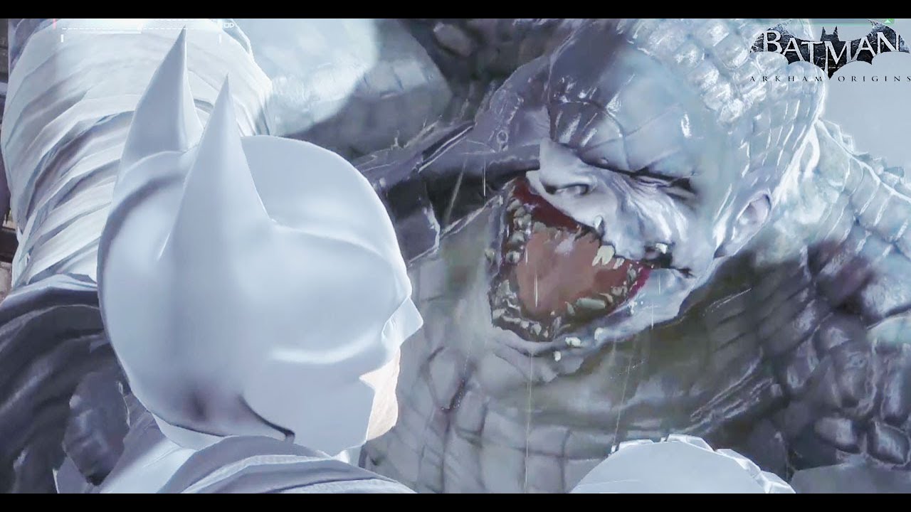 Batman Arkham Origins Killer Croc Boss Fight