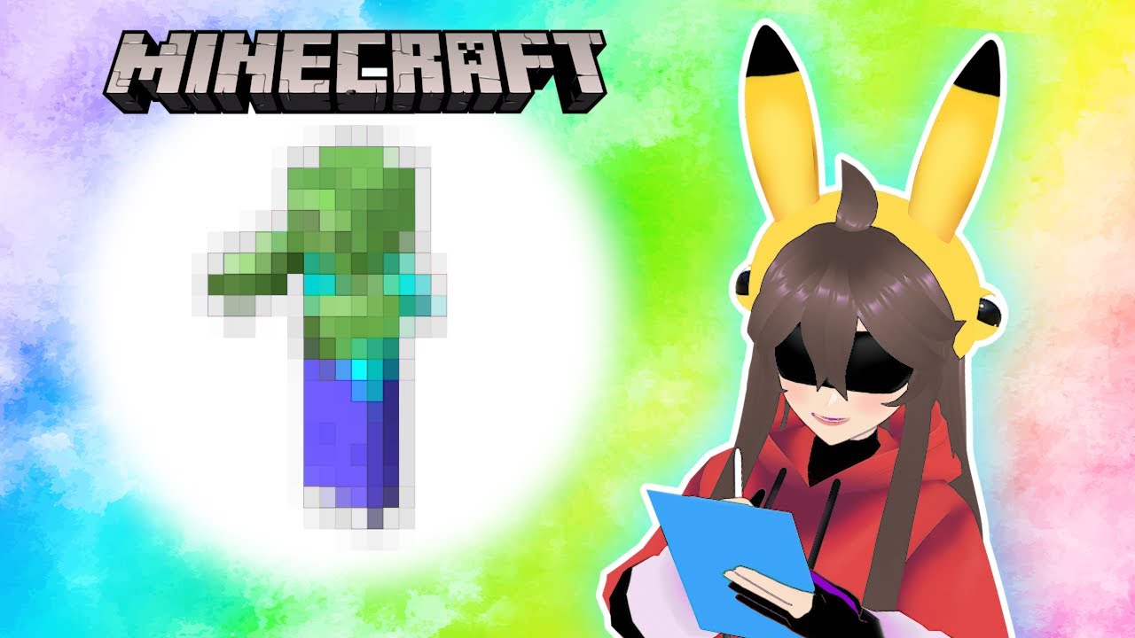 What Mob Will We Draw Today? Drawing Minecraft Mobs As Humans In My Art ...