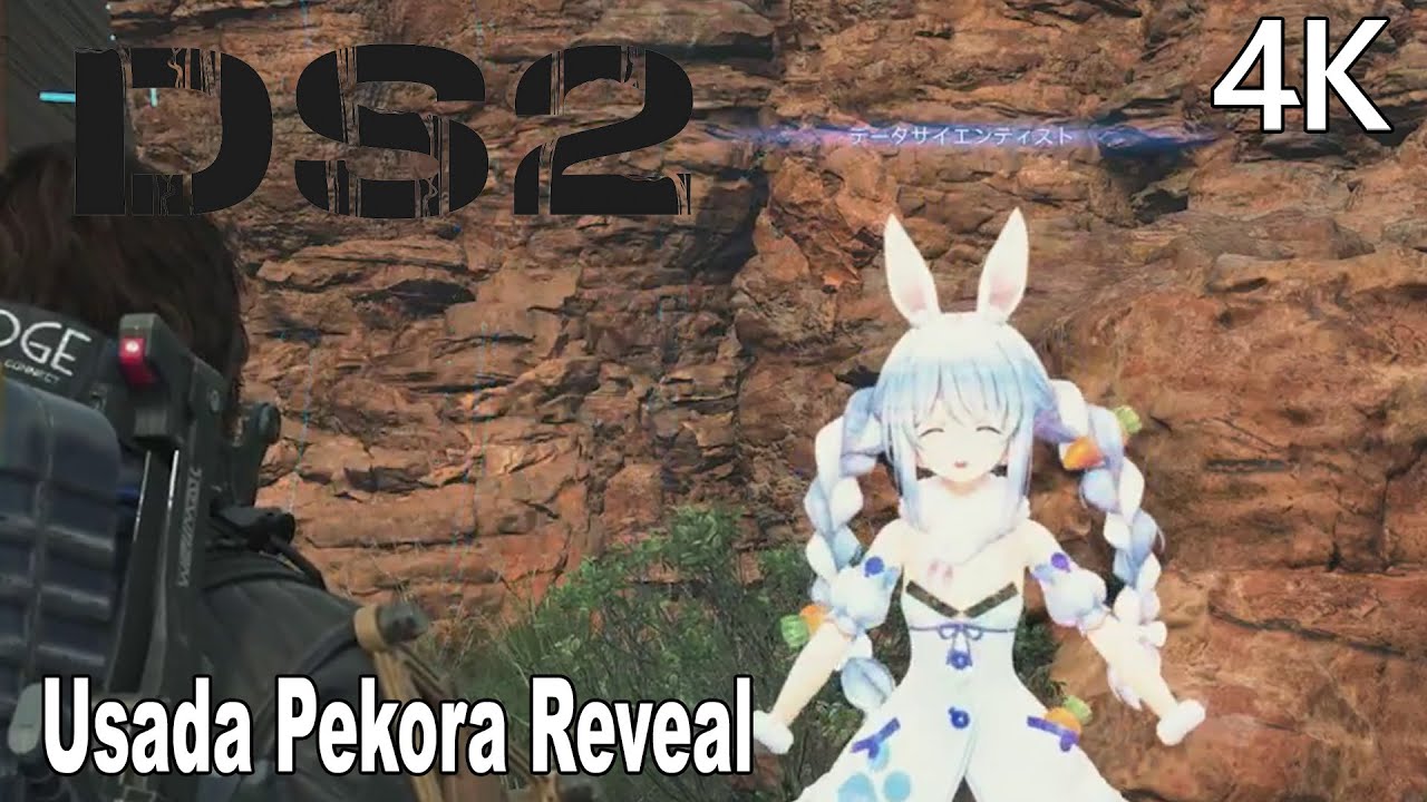 Death Stranding 2 On the Beach Usada Pekora Reveal - YouTube
