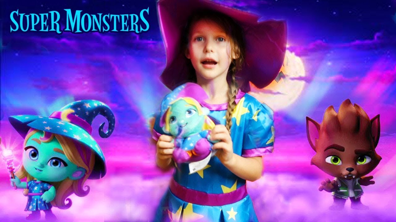 Halloween Pretend Play Carnival Toy Surprise with Netflix Super ...