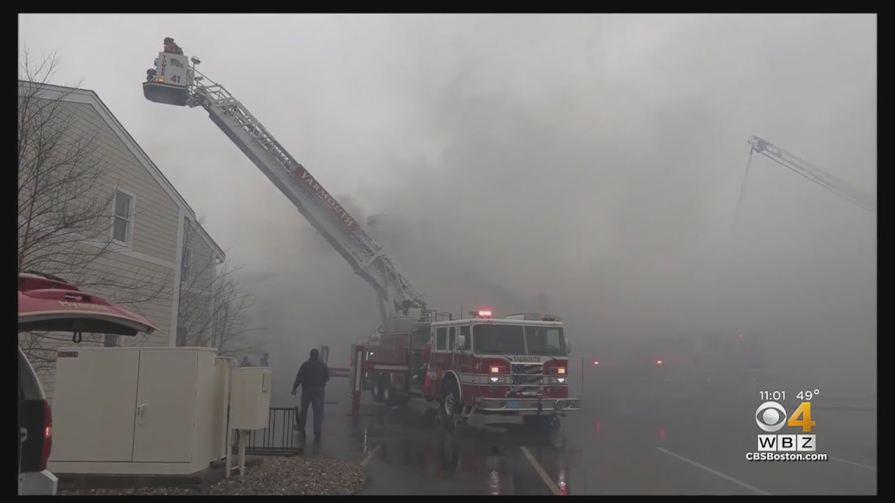 Hyannis Harbor Hotel Damaged By 5-Alarm Fire - YouTube