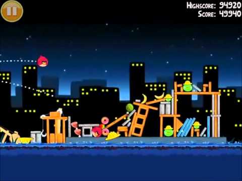 Official Angry Birds Walkthrough The Big Setup 11-9 - YouTube